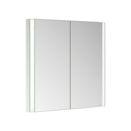 KEUCO Spiegelschrank 2-t&uuml;rig Somaris 80x71x11,5cm, verspiegelt, Wandeinbau (14512002100)