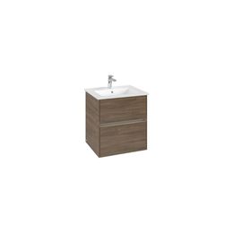 Villeroy & Boch V&B Waschtischunterschrank Collaro 56,1x61x48cm, WT mi, LED 3,9W, Ariz. Oa ; Villeroy & Boch (C142B0VH)