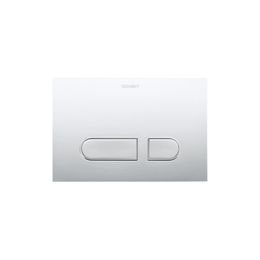 Duravit Bet&auml;tigungsplatte DuraSystem 21,7x14,7cm, Kunststoff chr hgl, f&uuml;r WC (WD5001021000)