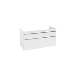 Villeroy & Boch V&B Waschtischunterschrank Venticello 115,3x59x50,2cm, Gr. Chrom, glossy white ; Villeroy & Boch (A92901DH)