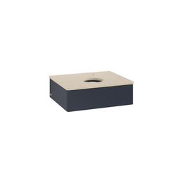 Villeroy & Boch V&B Waschtischunterschrank ohne Frontstruktur -Beleuchtung Antao 60x19x50cm, HL, WBP botti., md bl. m Lac ; Villeroy & Boch (L07053HG)