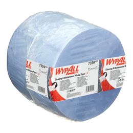 Wypall L30 blaue Reinigungst&uuml;cher f&uuml;r Reinigung + Wartung, 1 blaue Rolle x 1.000 blaue, 3-lagige Reinigungst&uuml;cher (7359)