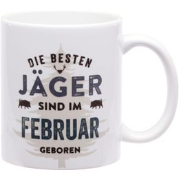 INTERLUXE Home Accessoires Tasse - Die besten J&auml;ger Februar