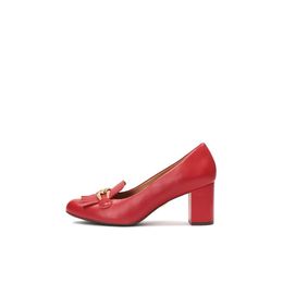 Kazar Pumps Damen Gr&ouml;&szlig;e 39.5 gold / rot