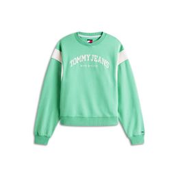 Tommy Jeans Sweatshirt 'Varsity' female Green size XXS