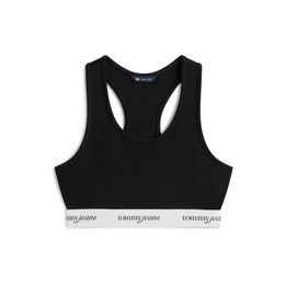 Tommy Jeans BH Damen Gr&ouml;&szlig;e 75 schwarz / offwhite