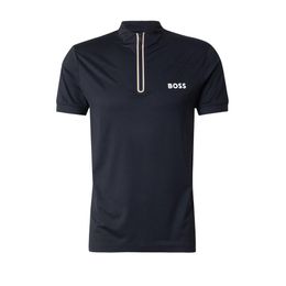 BOSS Funktionsshirt 'Taylor TOC' Herren Gr&ouml;&szlig;e XL dunkelbeige / schwarz / wei&szlig;