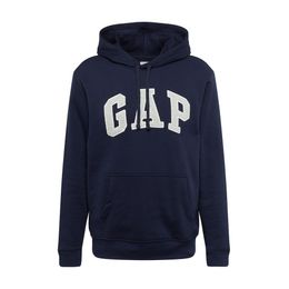 GAP Sweatshirt Herren Gr&ouml;&szlig;e XL navy / graumeliert / wei&szlig;