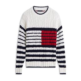 Tommy Hilfiger Sweater 'Breton' male White size S