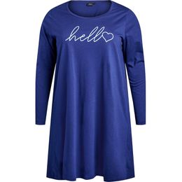ZIZZI Pajama 'Mally' female Blue size L
