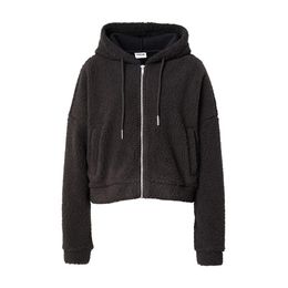Noisy may Fleecejacke 'NMCUDDLE' Damen Gr&ouml;&szlig;e M schwarz