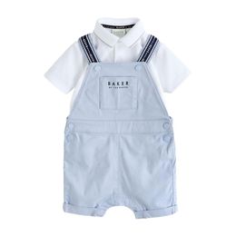 Baker by Ted Baker Set Jungen Gr&ouml;&szlig;e 74 hellblau / schwarz / wei&szlig;