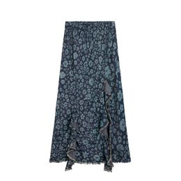 Desigual Rock Damen Gr&ouml;&szlig;e 36 blau / dunkelblau