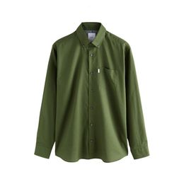 next Button Up Shirt male Green size 4XL