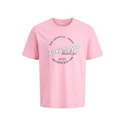 Jack & Jones JACK & JONES T-Shirt Herren Gr&ouml;&szlig;e S rosa / schwarz / wei&szlig;