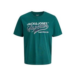 Jack & Jones JACK & JONES T-Shirt Herren Gr&ouml;&szlig;e S dunkelblau / petrol / wei&szlig;