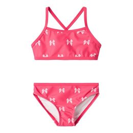name it Bikini 'NMFZille' M&auml;dchen Gr&ouml;&szlig;e 122/128 rosa / himbeer