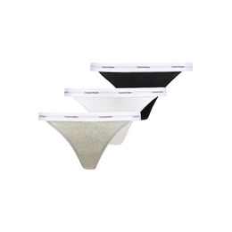 Calvin Klein Underwear Thong female Grey, Black, White size M