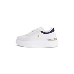 Tommy Hilfiger Sneaker Damen Gr&ouml;&szlig;e 38 ecru / navy / gold / hellgrau