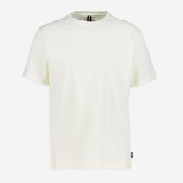 Fat Moose Cremefarbenes Regular Fit T-Shirt