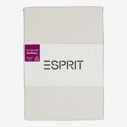 Esprit Silbergraues Spannbettlaken aus Jersey 140-160x200cm