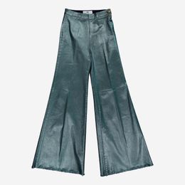 Shaft Gr&uuml;ne Wide Leg Hose