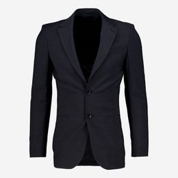 Reiss Schwarzer taillierter Blazer aus Wollmischung