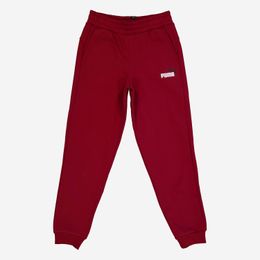 Puma Burgunderrote Jogginghose