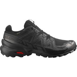 Salomon Speedcross 6 Gtx Laufschuhe Herren - schwarz - Gr. 46 - Synthetik/Mesh