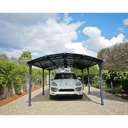 Palram-Canopia Einzelcarport 'Arcadia' anthrazit 359 x 649 cm Polycarbonat grau