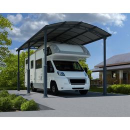 Palram-Canopia Caravan-Carport 'Alpine' anthrazit 359 x 649 cm Polycarbonat grau