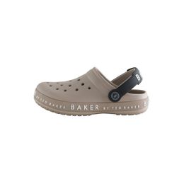 Baker By Ted Baker Clogs Jungen Gr&ouml;&szlig;e 32 taupe / schwarz / offwhite