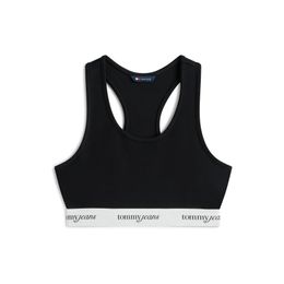 Tommy Jeans BH Damen Gr&ouml;&szlig;e 75 schwarz / offwhite