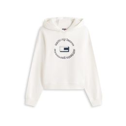 Tommy Jeans Sweatshirt 'ESS' Damen Gr&ouml;&szlig;e L navy / wei&szlig;