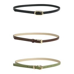 Pieces Belt female size 90 Brown / Light green / Black