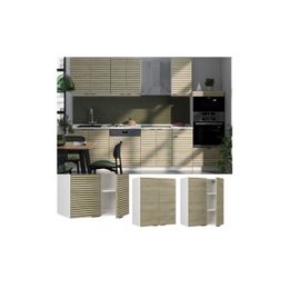 VICCO H&auml;ngeschrank Fame-Line Wei&szlig; Eiche gefr&auml;st 60 cm