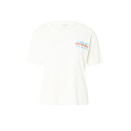 Topshop T-Shirt 'Academie Des Sports' Damen Gr&ouml;&szlig;e M/L hellbeige / azur / mandarine
