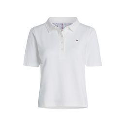 Tommy Hilfiger Curve Poloshirt '1985 Collection' Damen Gr&ouml;&szlig;e 4XL ecru / mischfarben