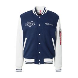 Alpha Industries Jacke 'Varsity Air Force' Herren Gr&ouml;&szlig;e XXL navy / wei&szlig;