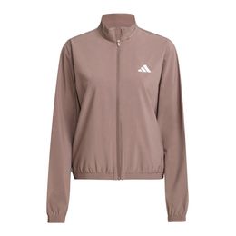 adidas Performance Trainingsjacke Damen Gr&ouml;&szlig;e S hellbraun / wei&szlig;