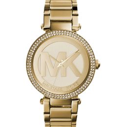 Michael Michael Kors Uhr 'PARKER' Damen Gr&ouml;&szlig;e One Size gold / transparent