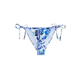 next Bikinihose Damen Gr&ouml;&szlig;e L blau / aqua / naturwei&szlig;