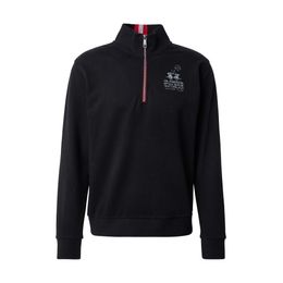 La Martina Sweatshirt Herren Gr&ouml;&szlig;e S basaltgrau / schwarz