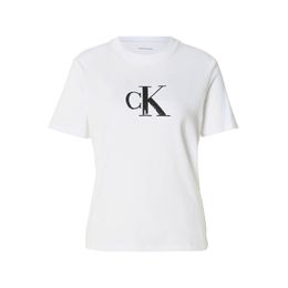 Calvin Klein Jeans T-Shirt Damen Gr&ouml;&szlig;e S navy / wei&szlig;