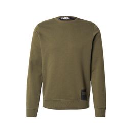 K by KARL LAGERFELD Karl Lagerfeld Sweatshirt Herren Gr&ouml;&szlig;e L oliv / schwarz