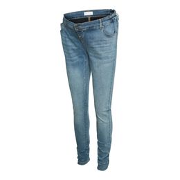 MAMALICIOUS Umstand Jeans 'MLLUTON' Damen Gr&ouml;&szlig;e 31 blue denim