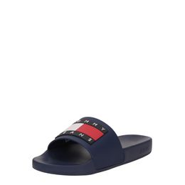 Tommy Jeans Pantolette 'Ess' Damen Gr&ouml;&szlig;e 42 marine / knallrot / wei&szlig;