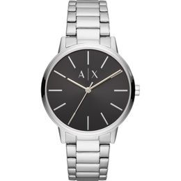 Emporio Armani Uhr Herren Gr&ouml;&szlig;e One Size schwarz / silber