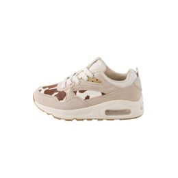next Sneaker M&auml;dchen Gr&ouml;&szlig;e 35.5 beige / braun / wei&szlig;