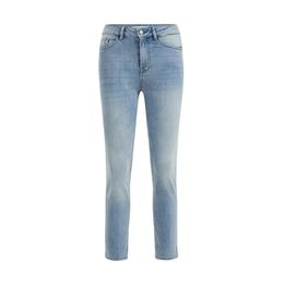 WE Fashion Jeans Damen Gr&ouml;&szlig;e 27/28 hellblau